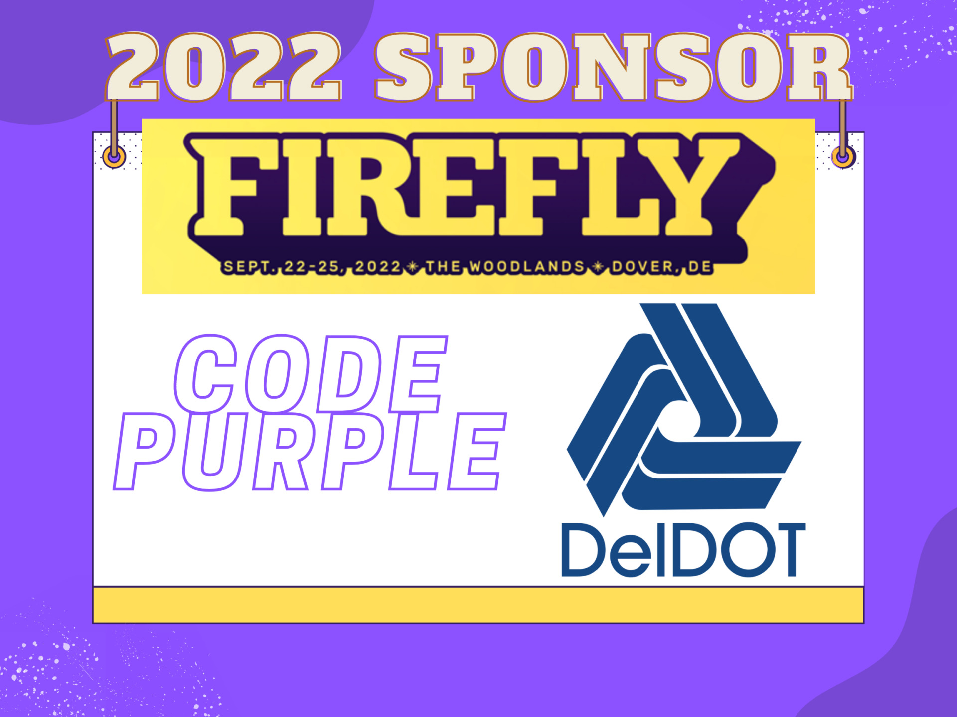 Firefly Project 2022 – Code Purple Kent County